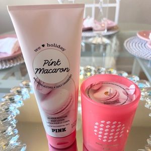 PINK Victoria's Secret | Other | Victorias Secret Pink Macaron Set Body ...